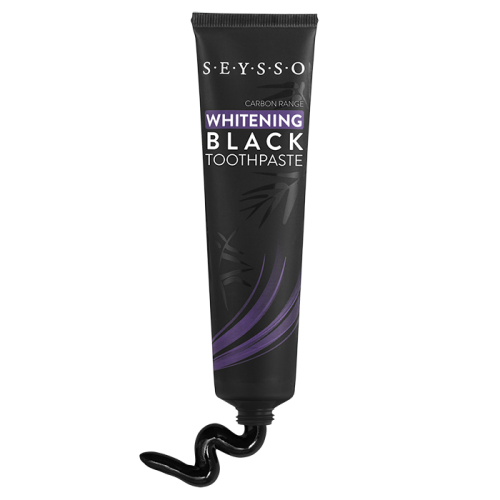 SEYSSO CARBON WHITENING CHARCOAL TOOTHPASTE • BLACK 75ML - Cheap Dentist
